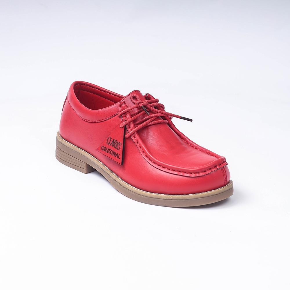 Mocassin clarks rouge - Lovit
